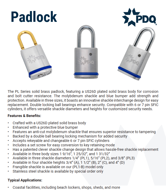 What is a padlock?