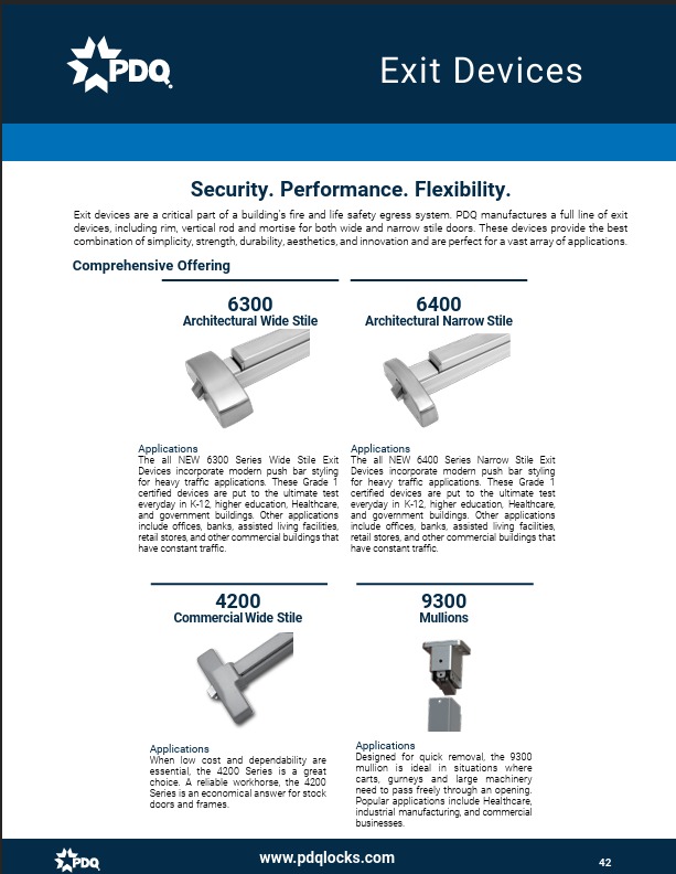 Wide Stile vs Narrow Stile Push Bars