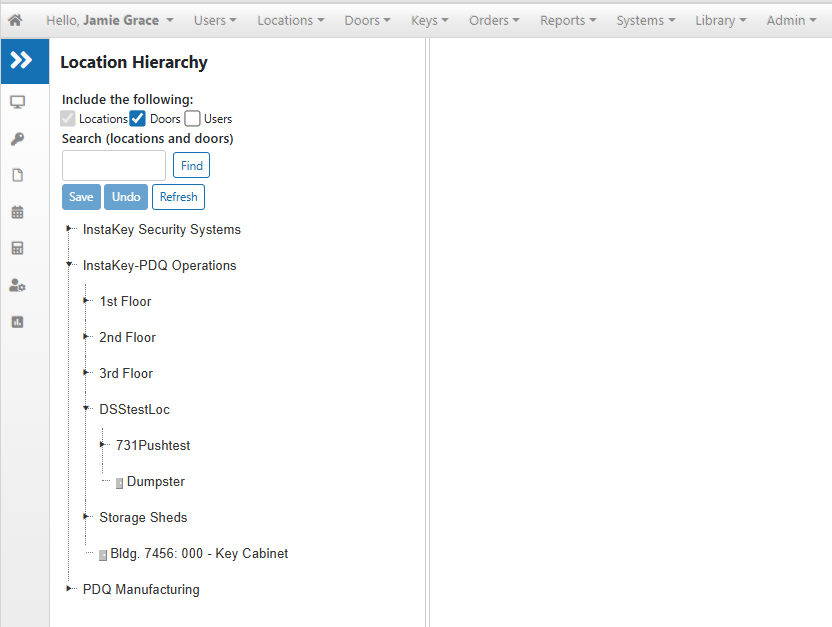 What is the Location Hierarchy?